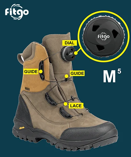 Shoes Fastener Free Hands No Tie Shoe Laces Fitgo M5-2 Dial Lacing ...