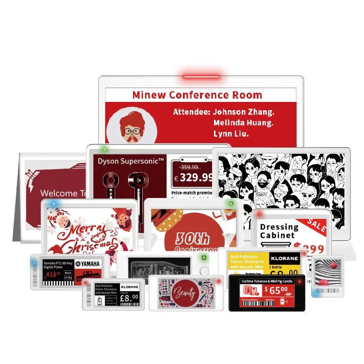 Customization Smart E Ink Label Etichette Elettroniche 1.5 Inch 2.9 ...