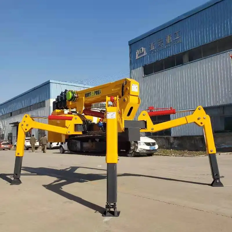 Yuanxing Construction Spider Crane 5 Ton Mini Construction Spider ...