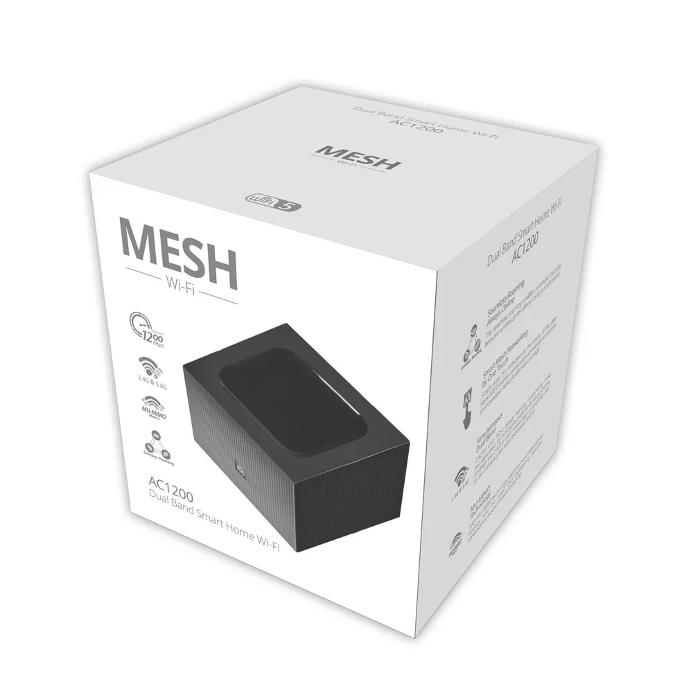 1200mbps Mesh Router 802.11ac Mesh Wifi Router Seamless Roaming - Buy ...