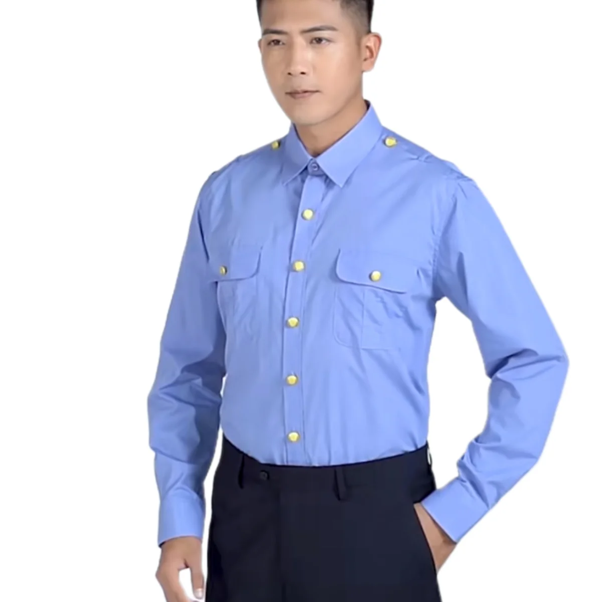 Design Airport Railway Station Security Guard Office Uniforms Suit For ...