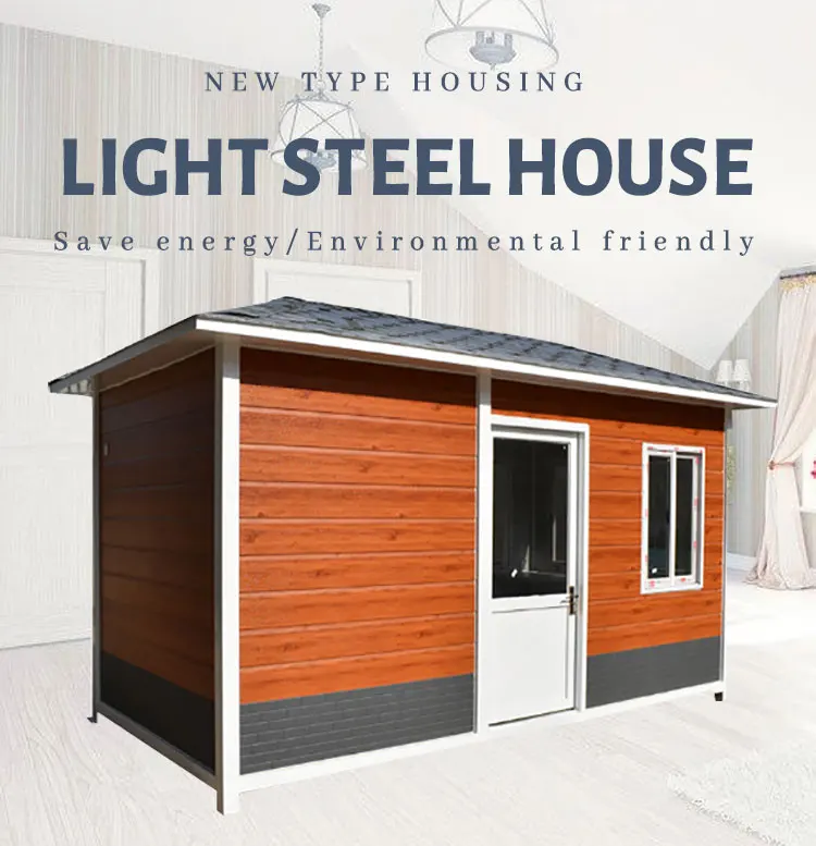 Prefab Modular Homes Wooden Garden House Villa Tiny House Two Bedroom ...