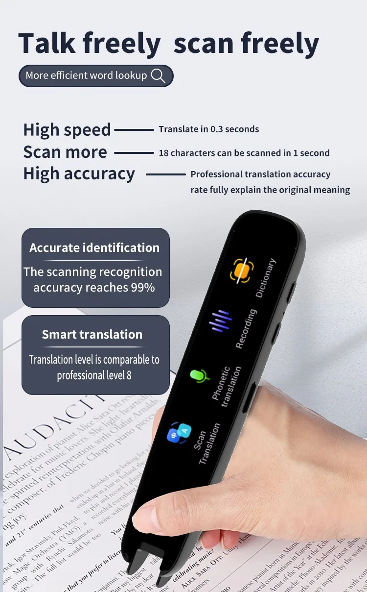 Electronic Language Translator Device A15S - 121 Languages