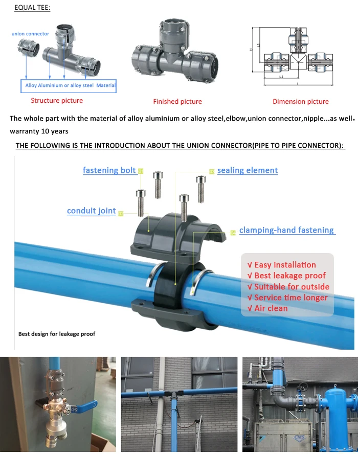Quick Connector Air Line Efficient Connector Compressed Air Piping ...