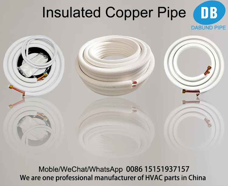 1/4+3/8 1/4+1/2 3/8+5/8 25ft 50ft Ac Connecting Copper Line Set - Buy ...