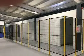 Industrial Factory Heavy-Duty Security Fence Barrier Machine Protection ...