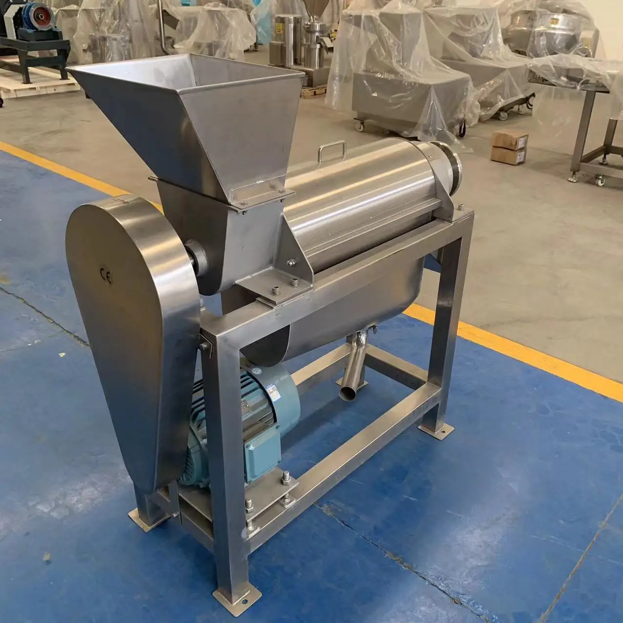 Single Channel Fruit Pulping Machine - Efficient & Durable