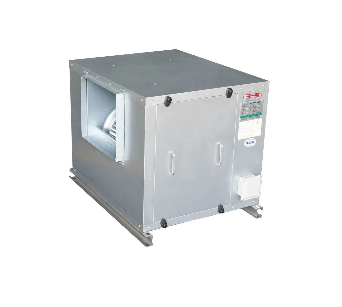 Industrial Inline Centrifugal Exhaust Fan 380v Motor Inline Duct Fan ...