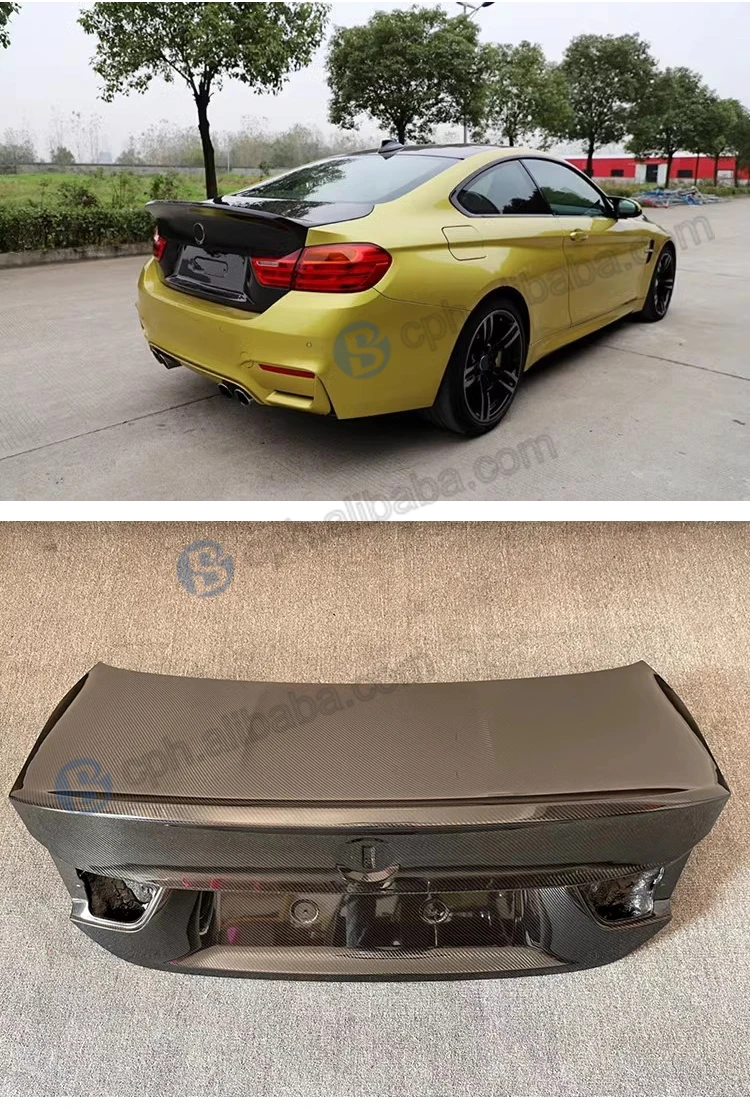 GTS Style Carbon Fiber Trunk for BMW F32 F36 F80 M3 F82 M4 2020 ...