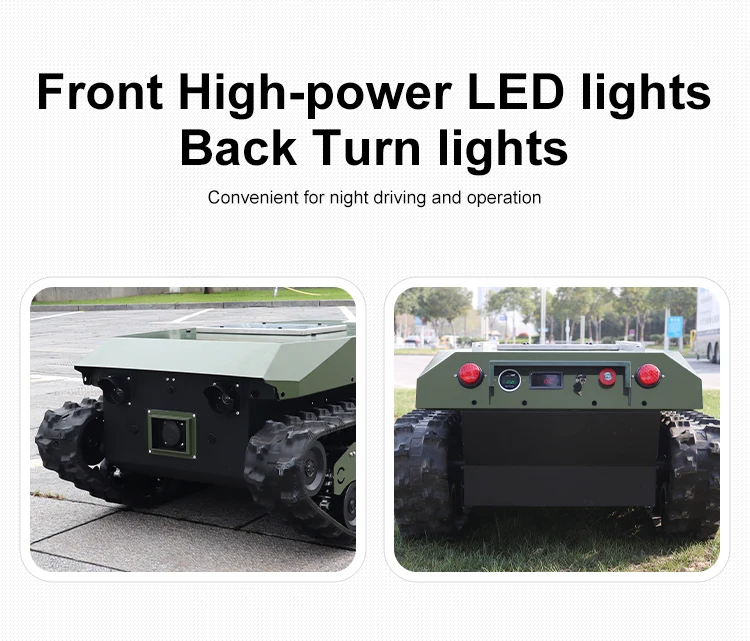 Robotic Crawler Chassis Robot Tank Tracks Moving Platform Chassis With ...