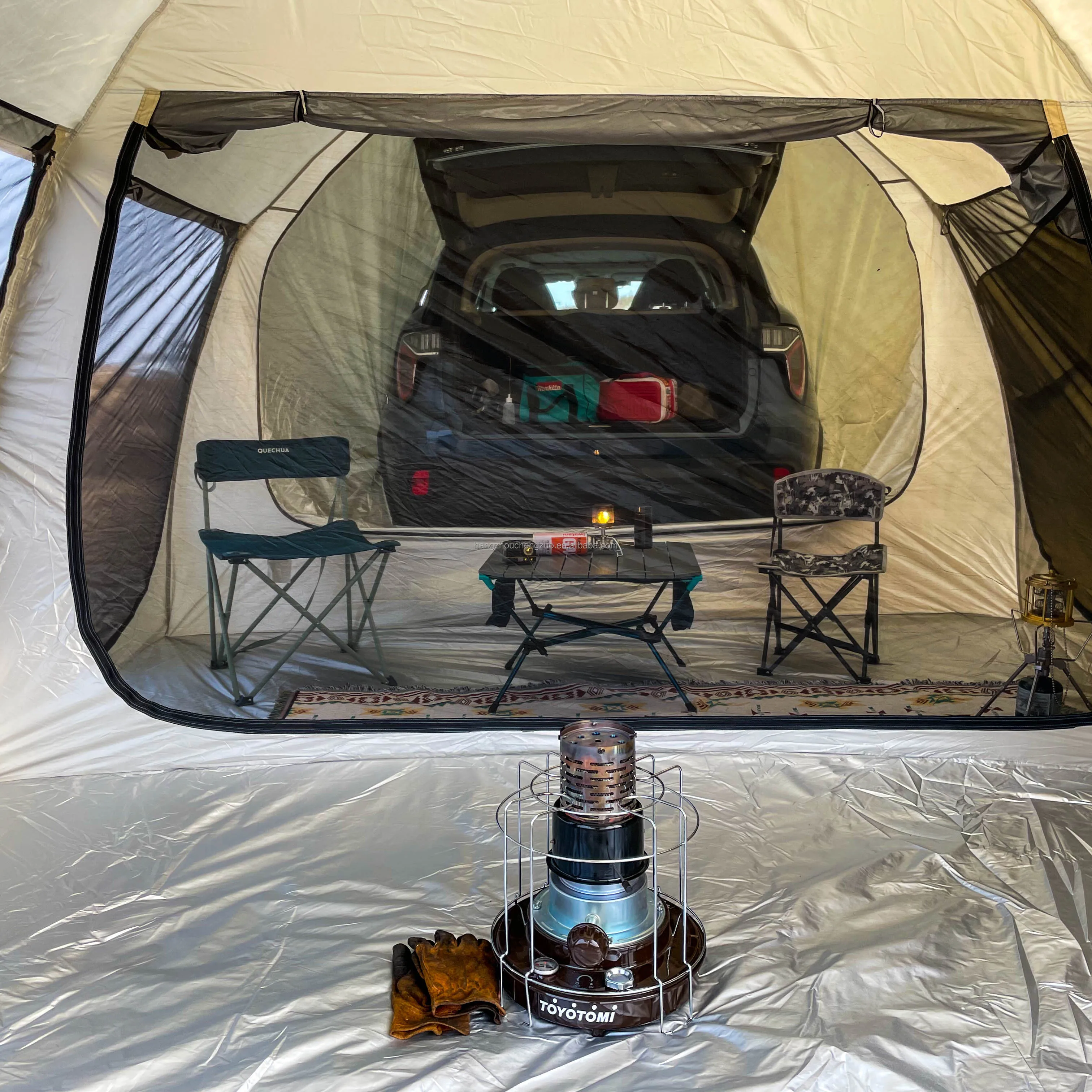 2 Room Advanced Car Rear Tent - SUV Tents with Spacious Rooms