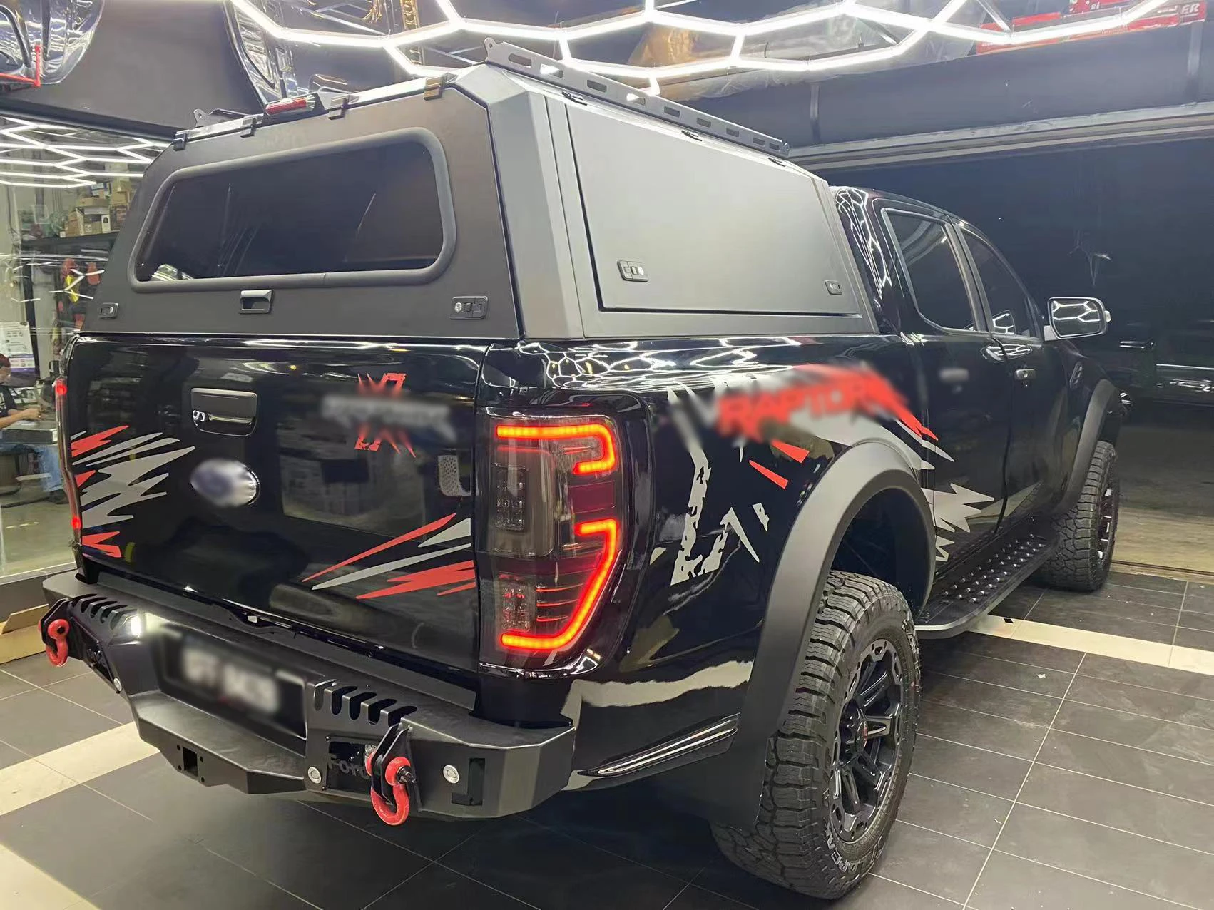 Pickup Exterior Accessories Topper Camper 4x4 Truck Canopy For Ford ...