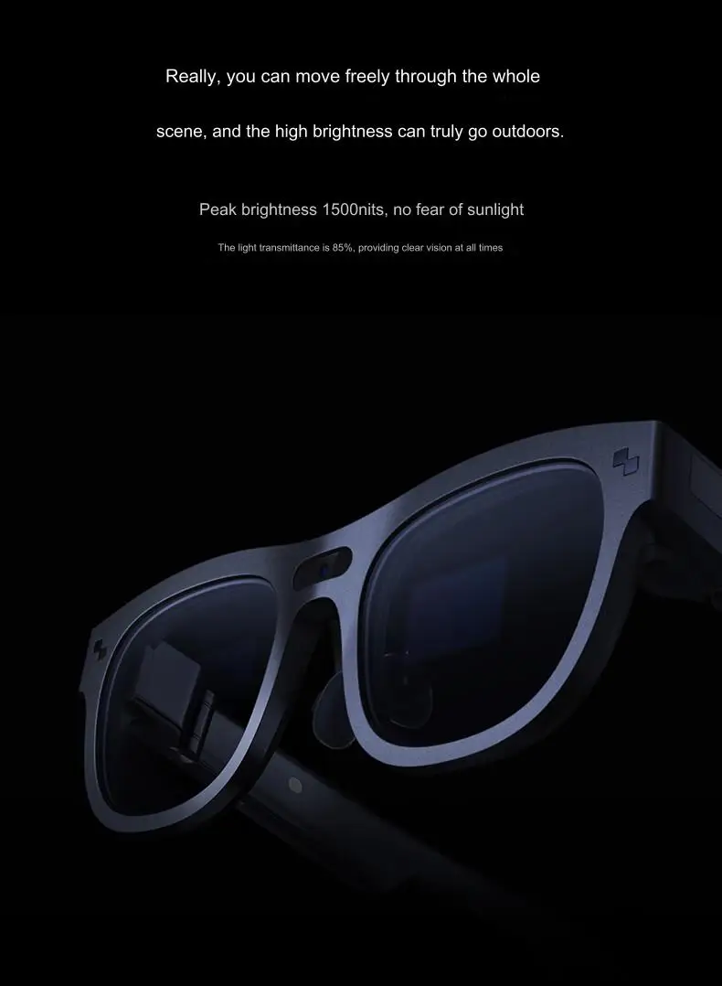 Tcl Rayneo X2 Ar Glasses Binocular Full-color Displays 1080p Xr Glasses ...