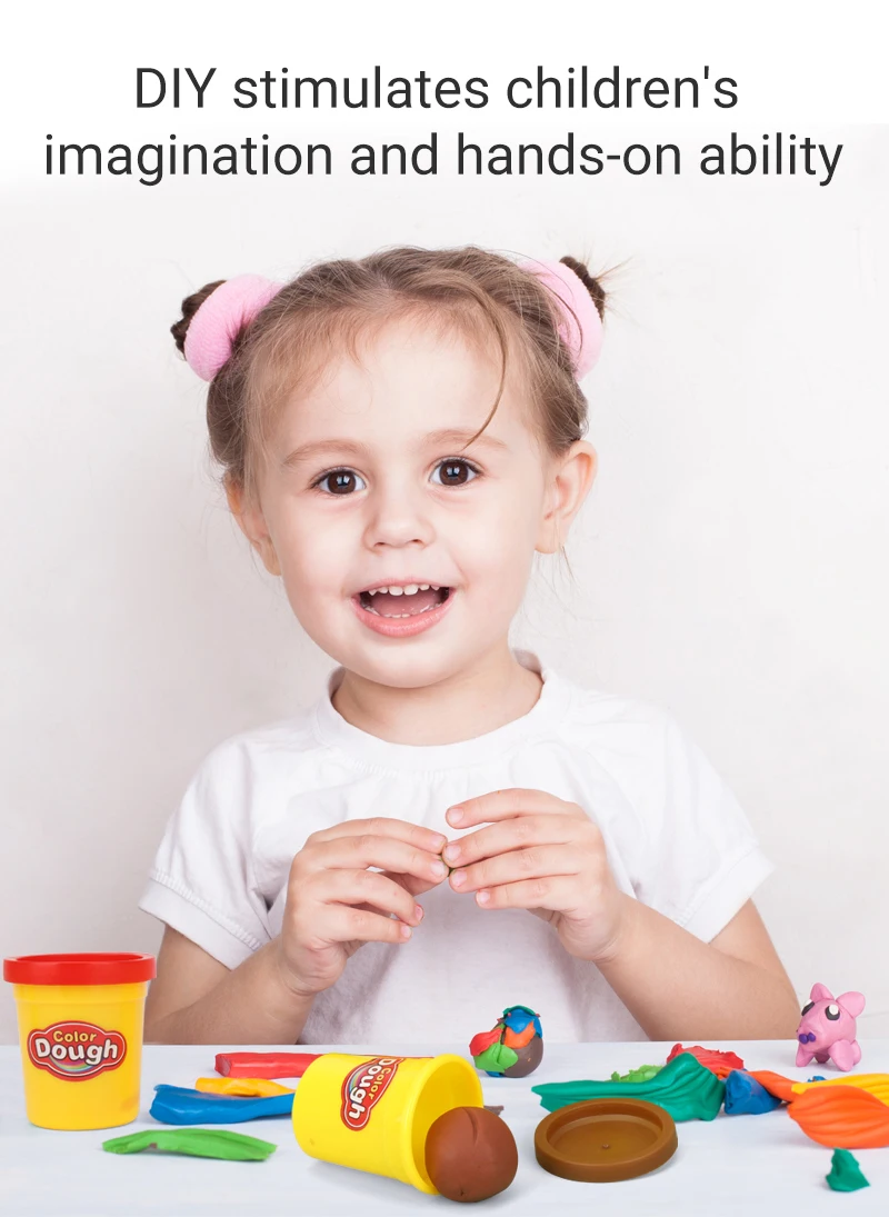 Zhory Cheap Playdough 10 Pack Kit Set Playdough Play Dough Toys Making ...