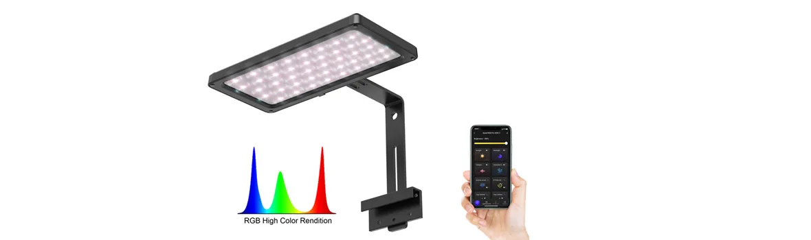 Mobile App Control Programmable Planted Freshwater Wrgb Aquarium Full ...