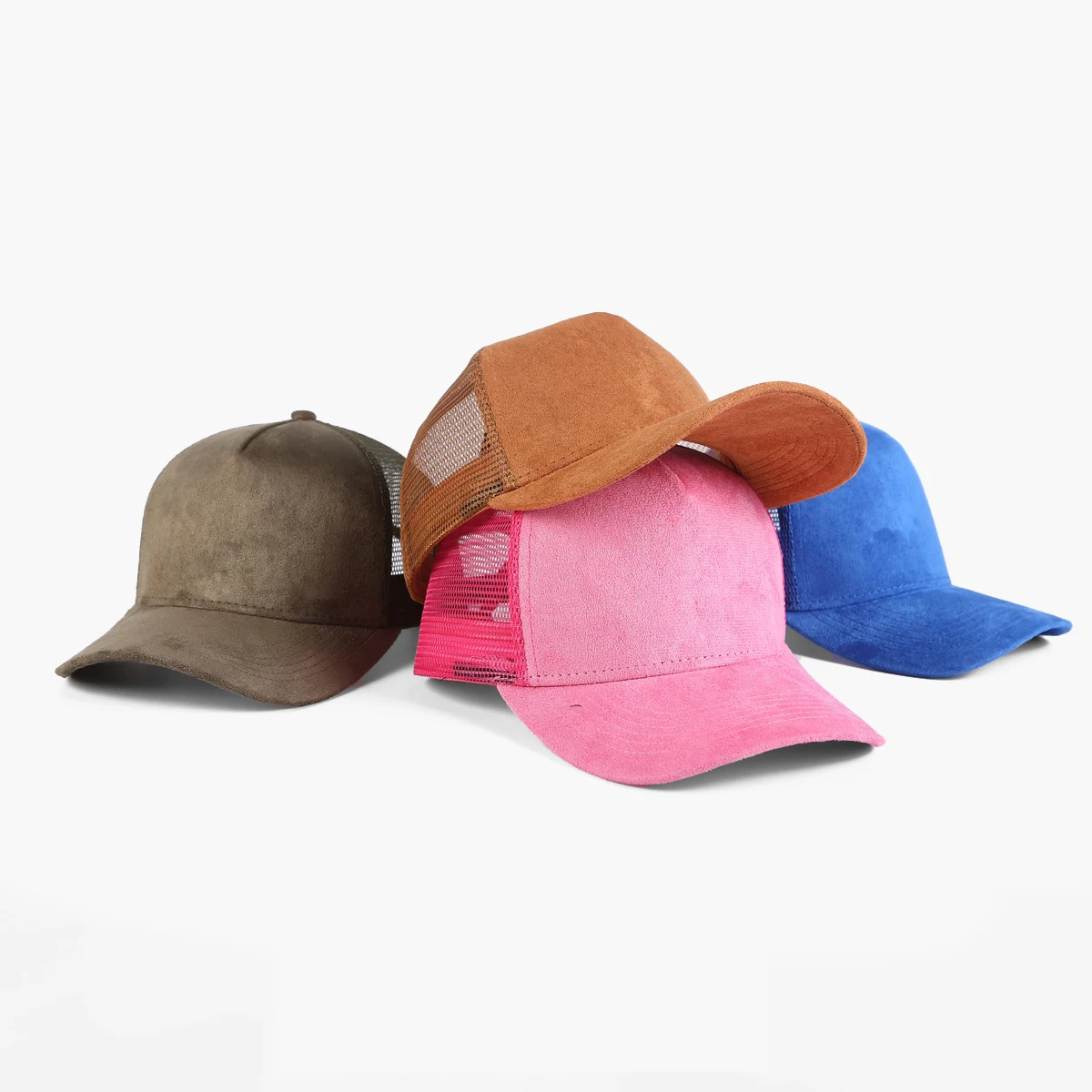 Suede Trucker Hat Richardson 112 Hats Panel Blank Custom Wholesale Embroidery Logo Cap Real ...