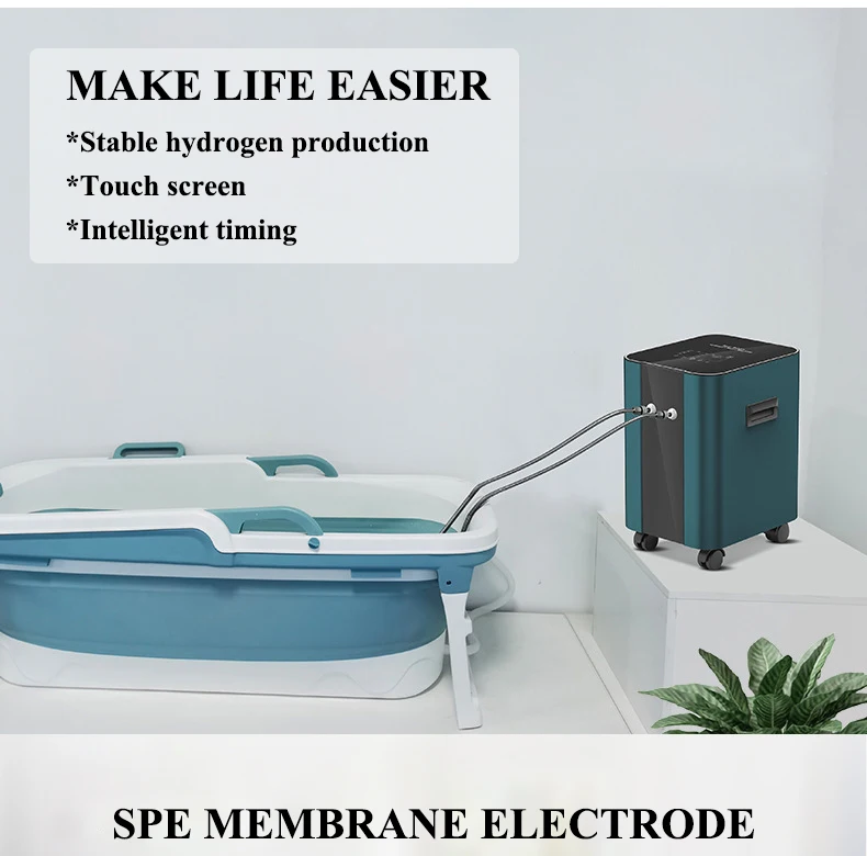 Camaz Spe 1600+ppb Nano Hydrogen Bath Machine Skin Care Hydrogen Bath ...