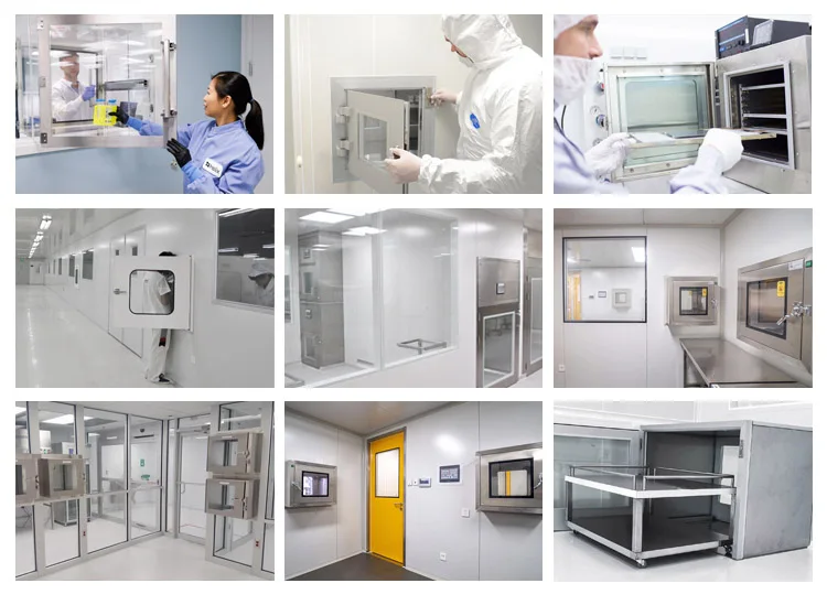 Stainless Steel Pass Box - Secure and Efficient Transfer