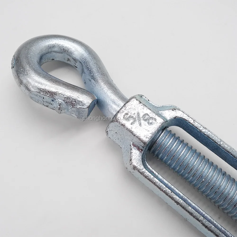 Open Body Wire Rope Turnbuckles Riggings 3/4" Galvanized Steel ...