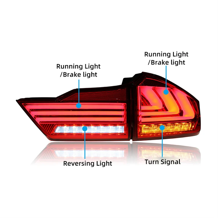 Honda City Lava Style LED Tail Lights For 2021 2022 – Mega Motor Sports ...
