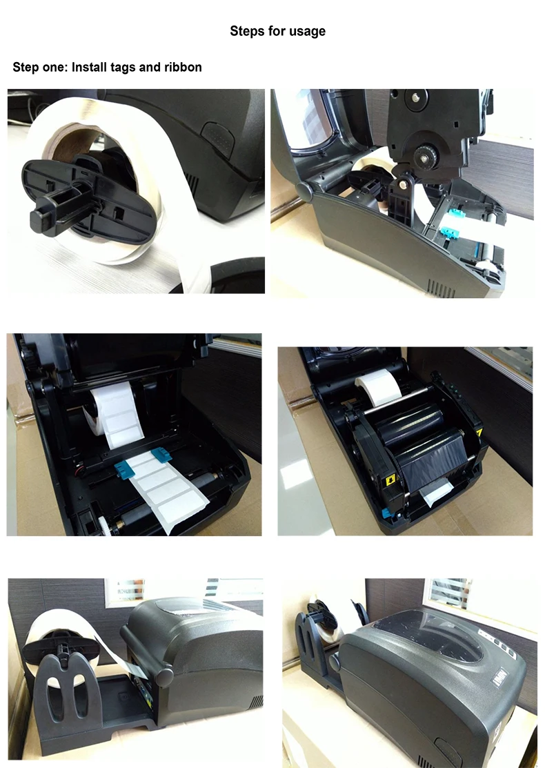 uhf rfid sticker printer Desktop rfid tag printer portable thermal ...