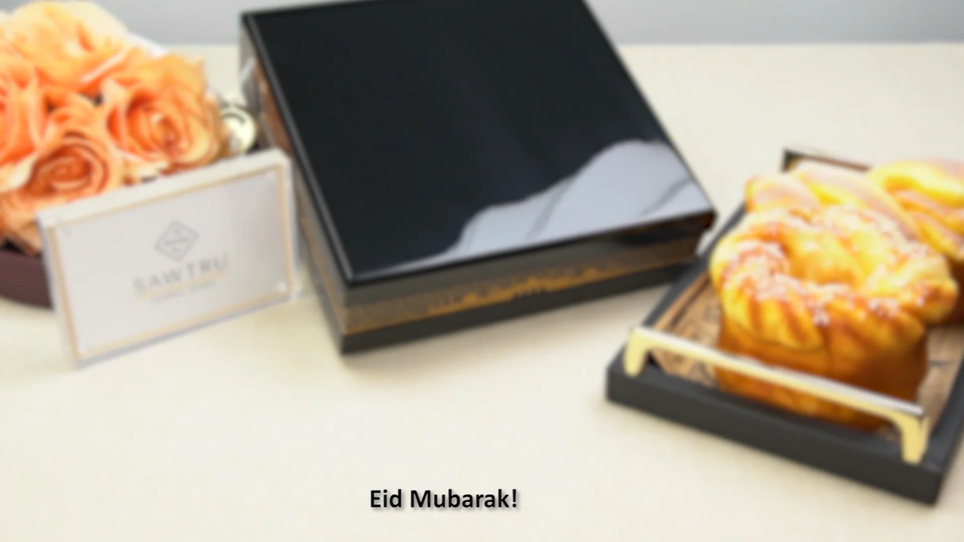 Premium Luxury Chocolate Dates Arabic Attar Eid Mubarak Gift Boxes ...
