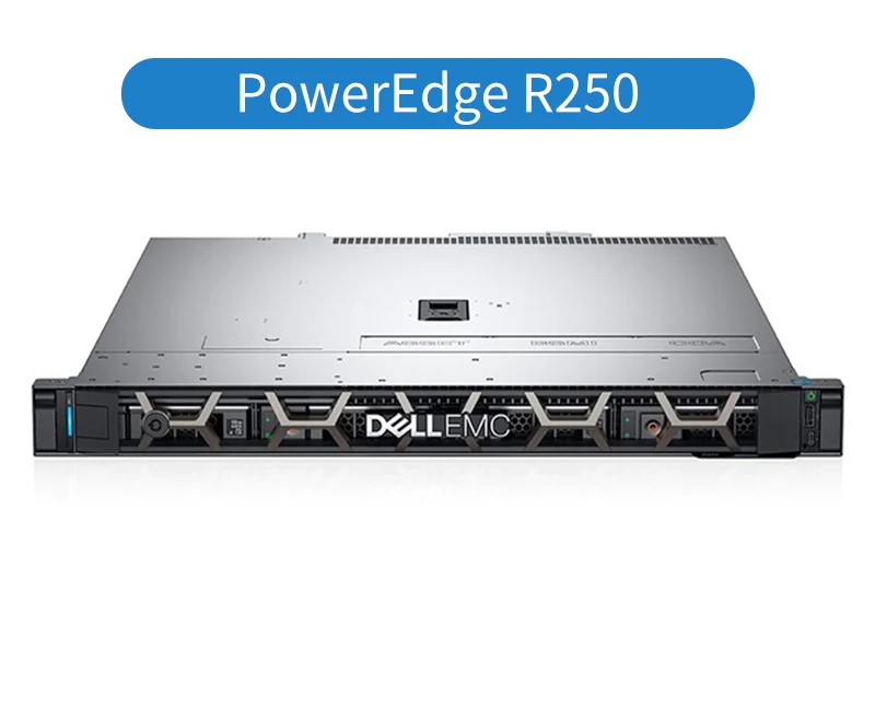 New Dell Rack Server Poweredge R250 Intel Xeon E-2314 16g 2*2tb Sata ...