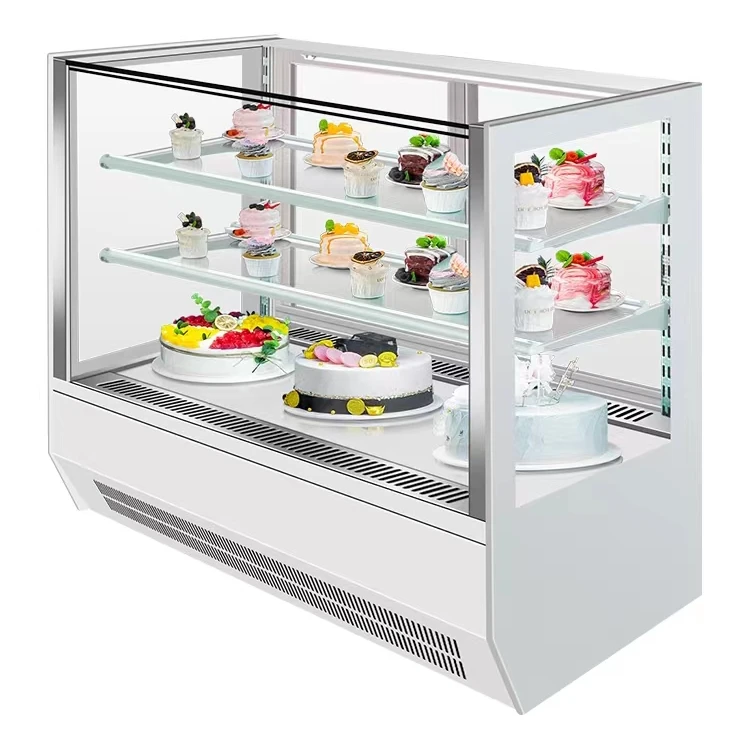 Hot Sale bakery display cake display cooler cake refrigerator cake ...