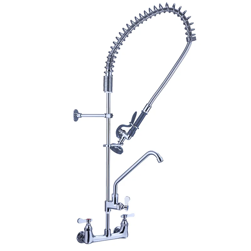 Commercial Pull Out Sink Dishwasher Mixer Kitchen Pre Rinse Water ...