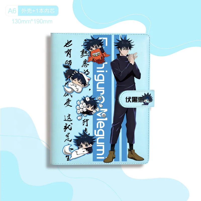 Jujutsu Kaisen Notebook Anime Yuji Itadori Gojo Satoru Notebooks ...
