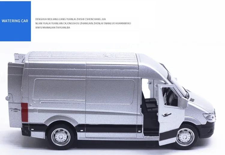 Custom Logo 1:32 Promotional Business Gifts - Mini Van Toy