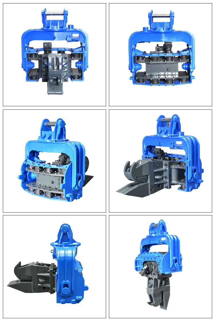 Excavator Mounted Vibratory Hammer For Excavator 35-40tons,Sheet Pile ...