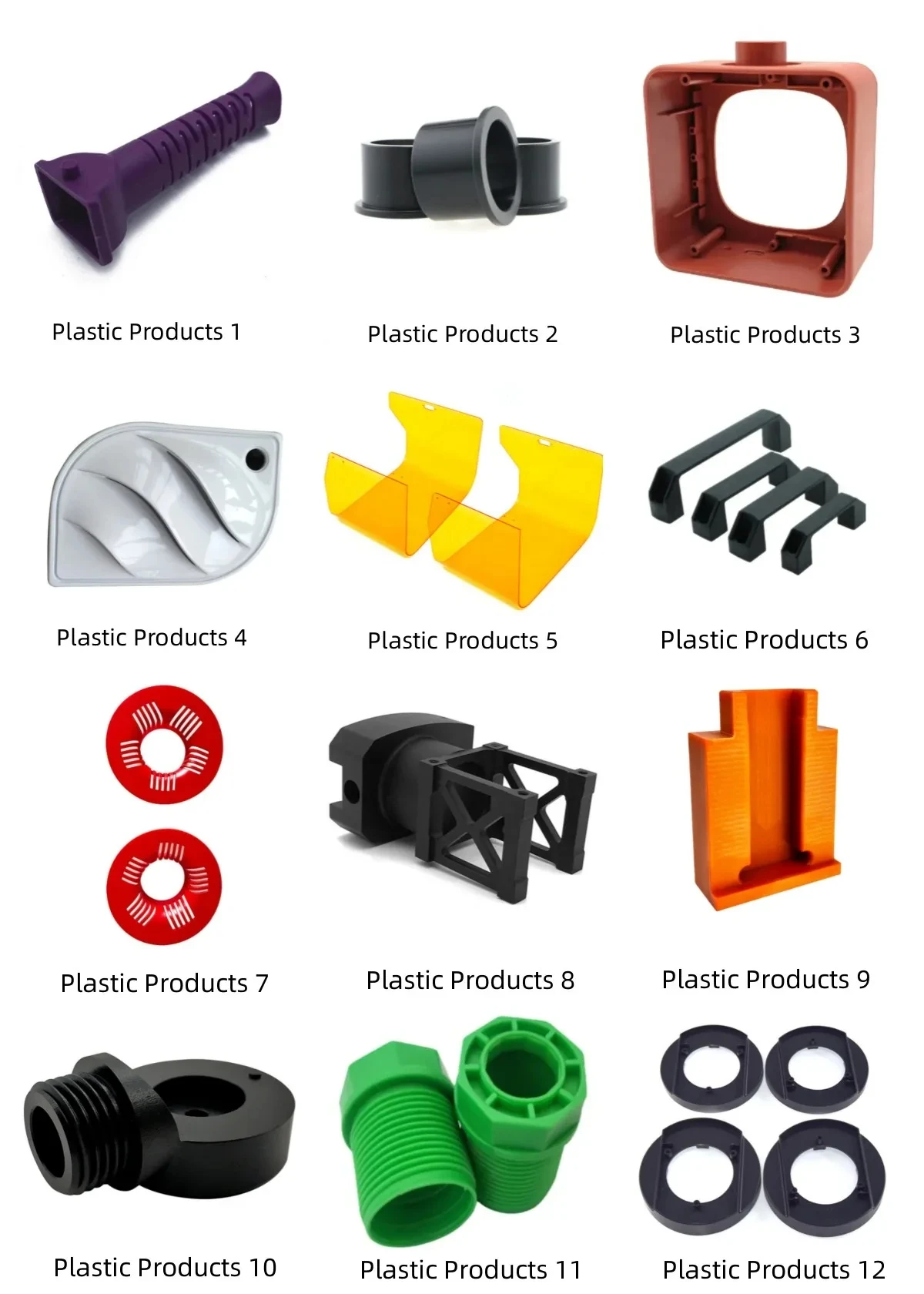 Custom Made Recycled Plastic Products Injection Molding Product Plastic ...
