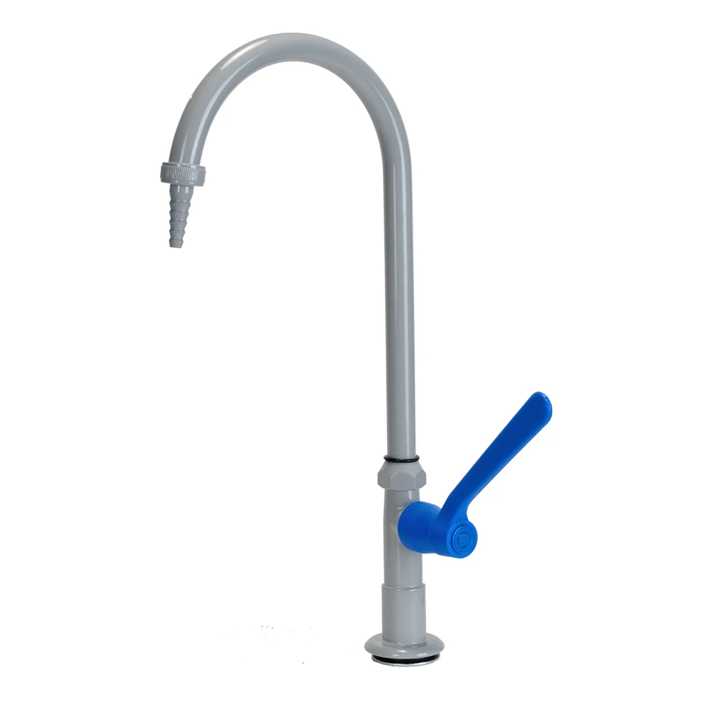 High Quality Industrial Plastic PP Double-Headed Water Faucet for ...
