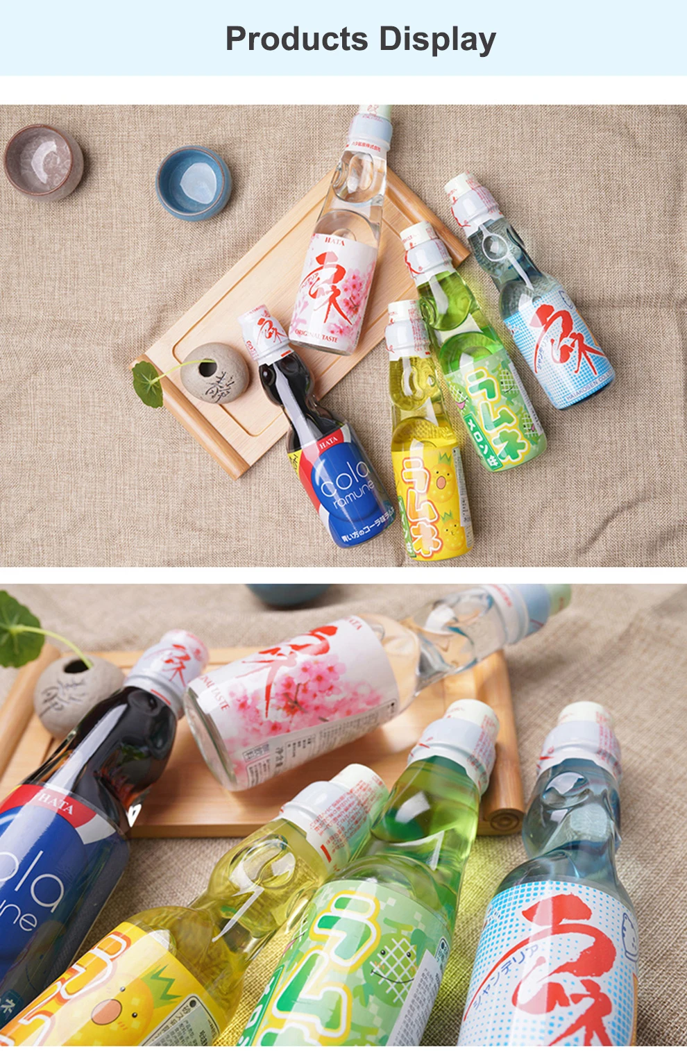 Japan Imported Hata Carbonated Beverage Variety Flavors Soda Soft ...