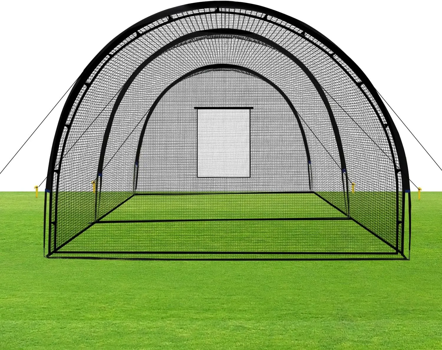 Baseball Softball Hitting Cage and Frame Backyard Training Equipment ...