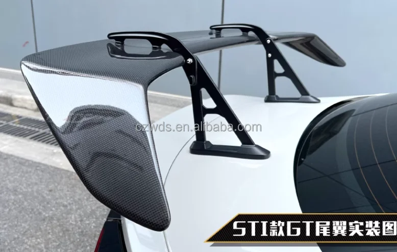 STI Style Carbon Fiber Rear Spoilers for Subaru & Toyota