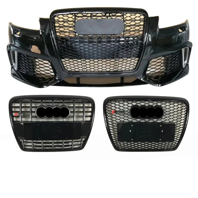 Body Kit Accessory Front Bumper Grill For Audi A6 C6 2004- 2008 - Buy ...