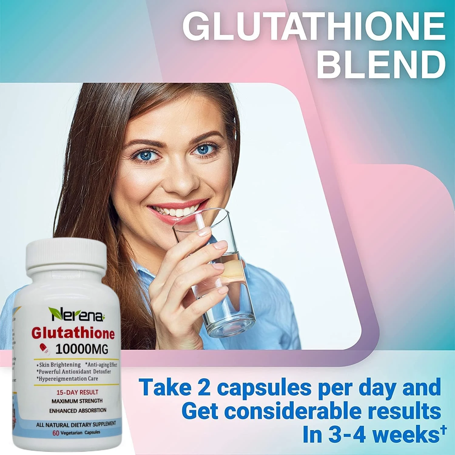 Pure White Advanced Dual-Action Formula - Organic Glutathione ...