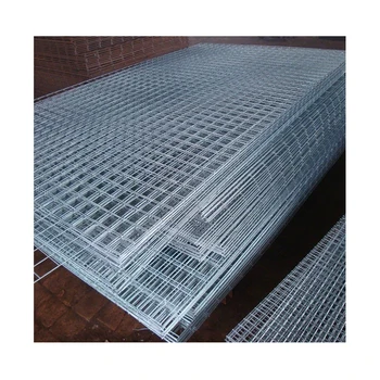 Welded Wire Mesh Panel 8ft X 4ft Galvanised Steel Sheet Metal Grid ...