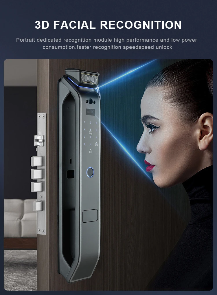 Elock ES268D Smart Lock - Secure Your Home with Tuya Wifi App