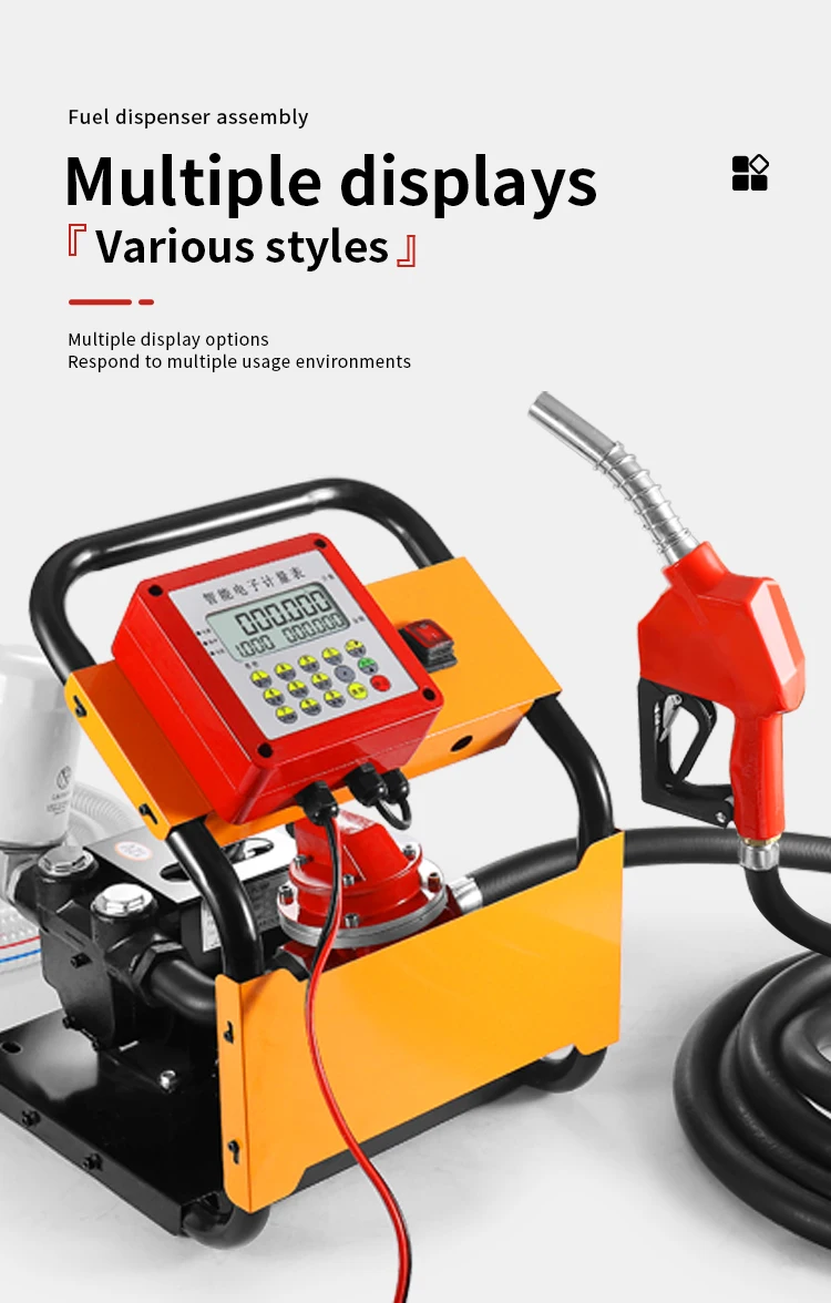 Cavitt Electric Portable Diesel Fuel Pump Set - High Pressure