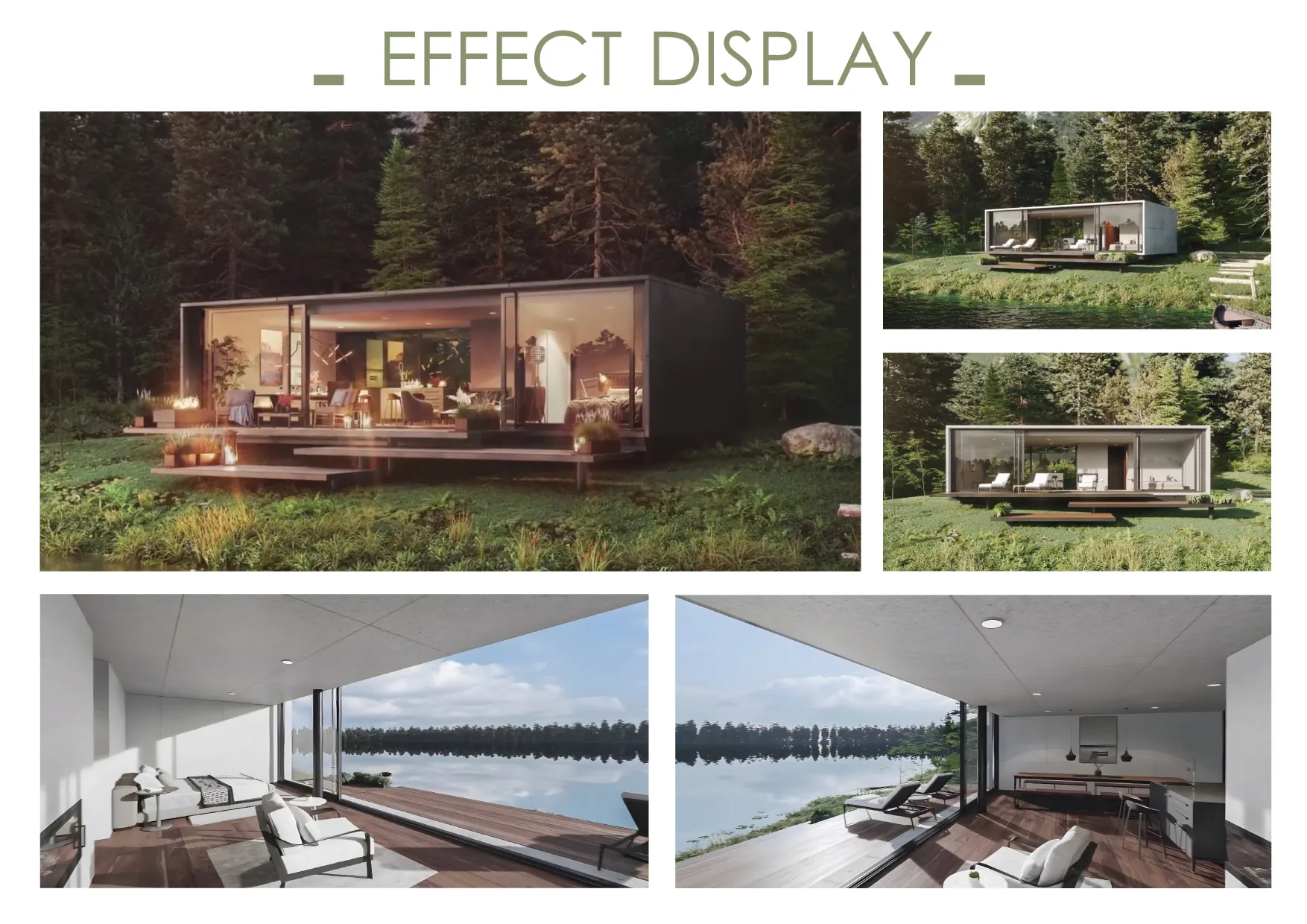 Modern Design Luxury Glass Prefabricated Modular Container Home ...