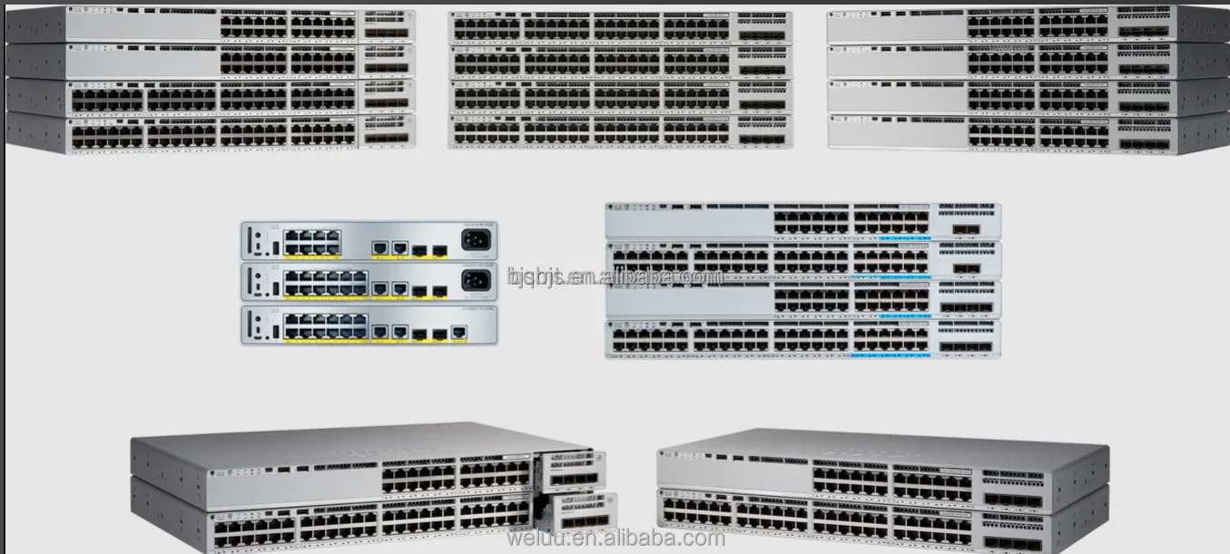 New Cisco C9200L-48T-4G-E 48 Ports Layer 3 Managed Switch High ...
