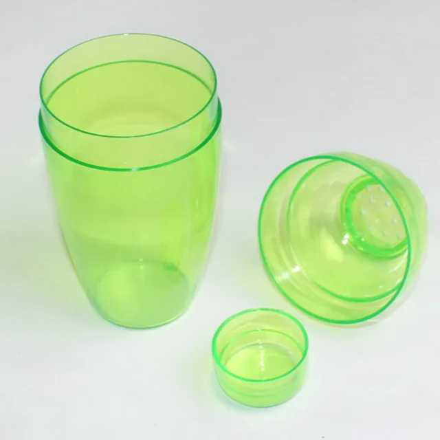 Custom Colorful High Quality Plastic Cocktail Shakers