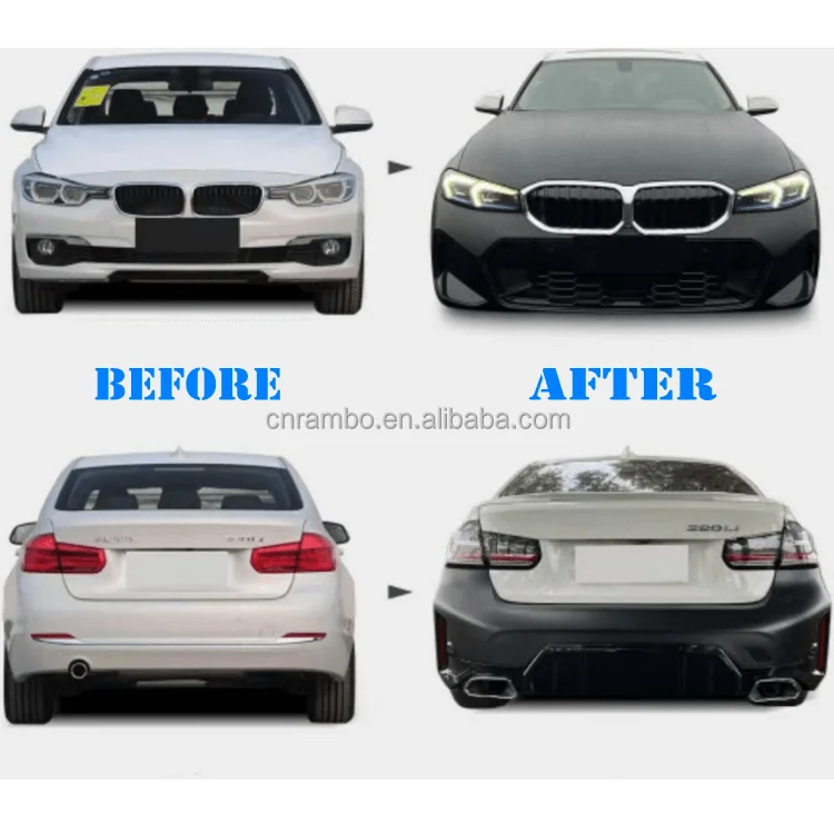 Car Bumpers Facelift Body Kit 3 Series F30 Upgrade to G20 Lci 2023 ...