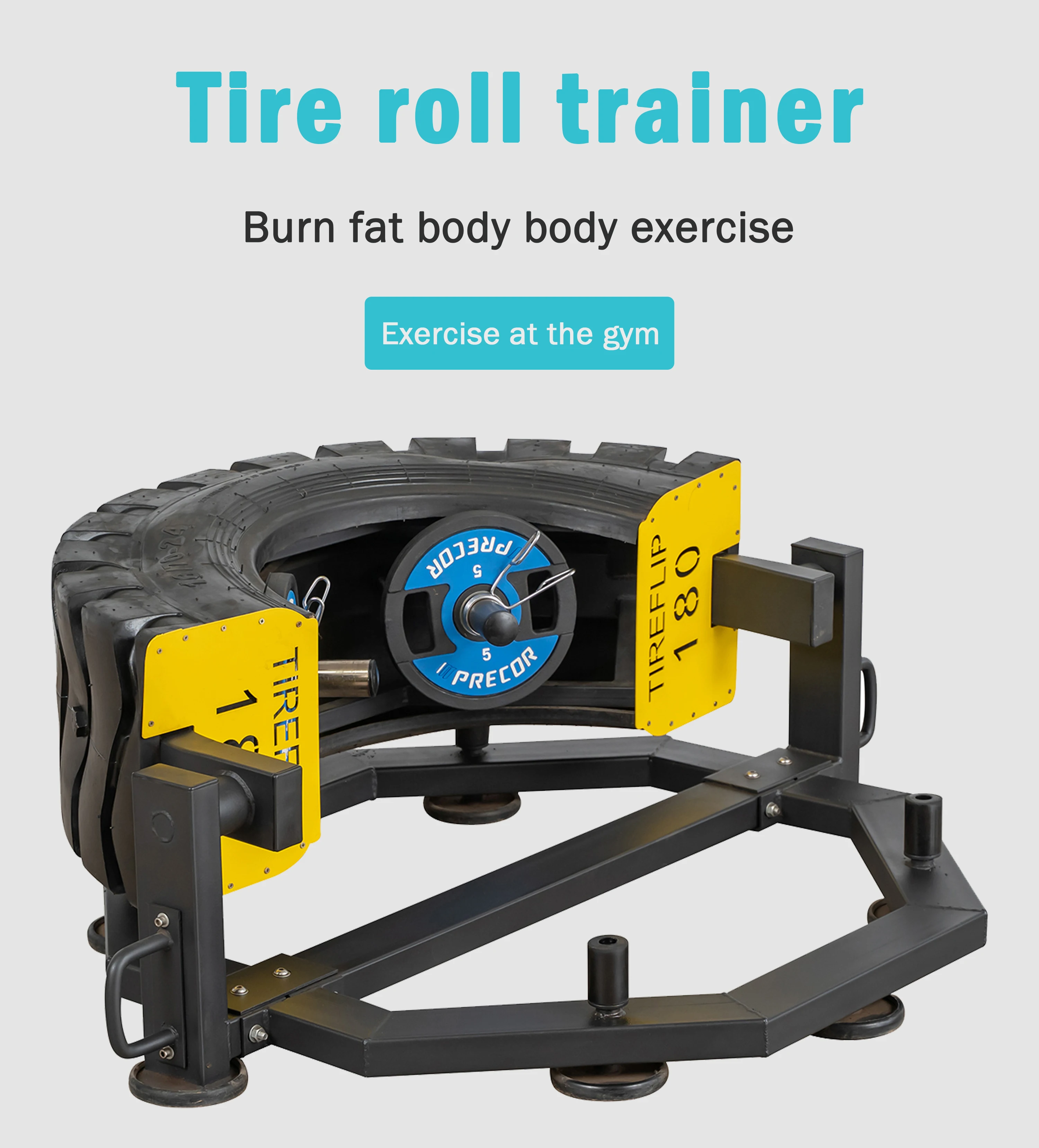 New Tire Gym Fitness Tire Flip Machine With Competitive Price - Buy ...
