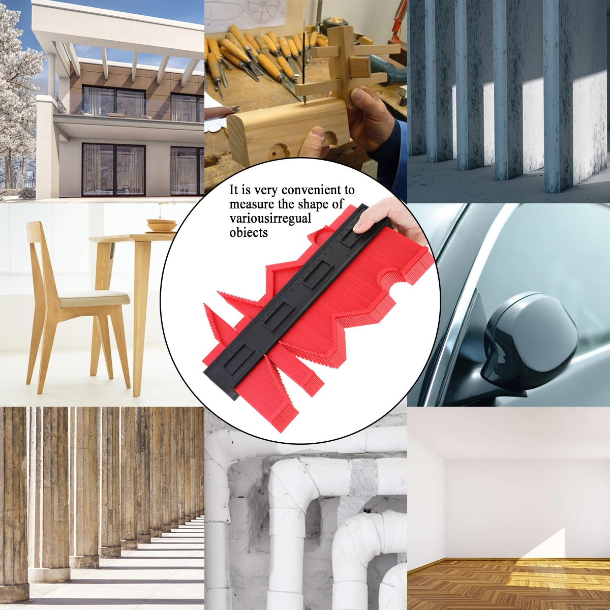 Contour Gauge Duplications - Precise Shape Measuring Tools