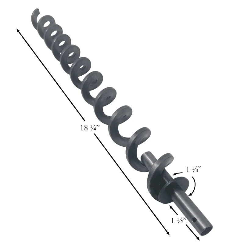 Replacement Parts Pit Boss Auger Shaft 18.25" for PB700 Series Grills
