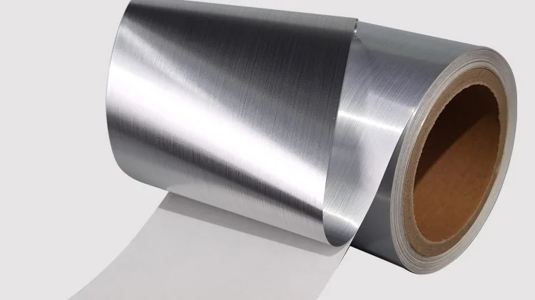 Factory Price 75u Silver Metallic Labels Shampoo Large Roll Coated ...